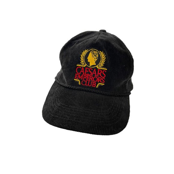 Vintage | Accessories | Vintage 9s Caesars Emperors Club Snap Back Hat ...